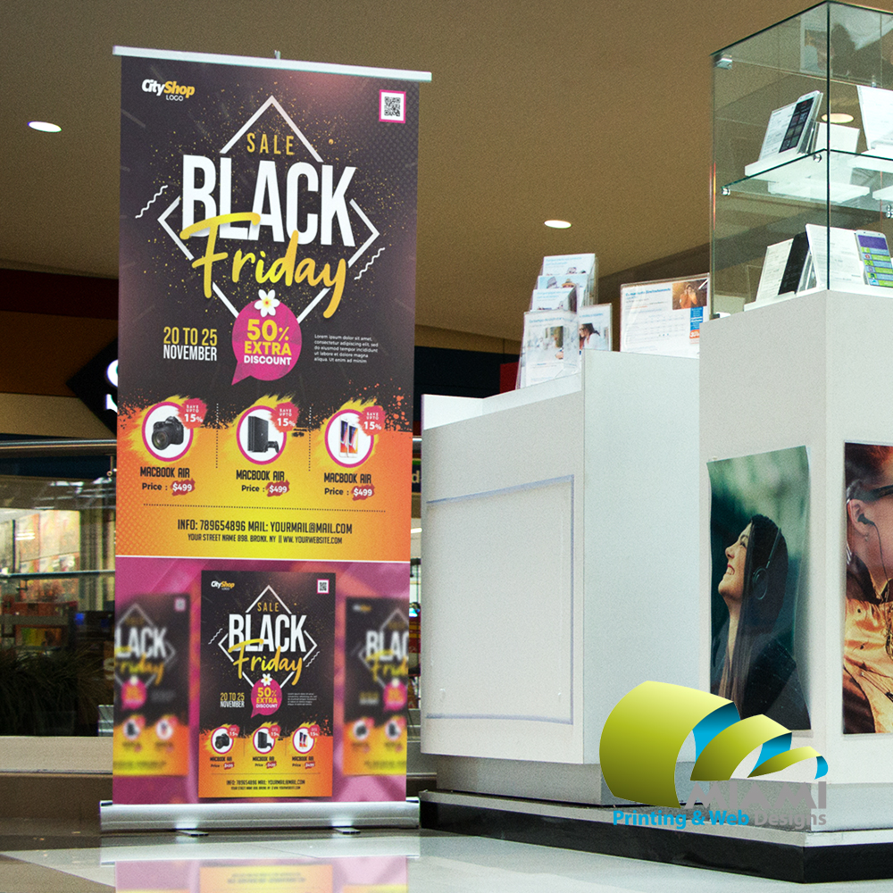 Banner Stands – Miami Printing and Web Designs