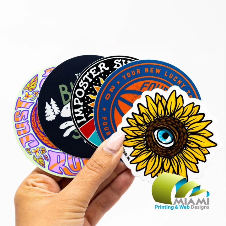 Premium Vinyl Stickers – Miami Printing and Web Designs