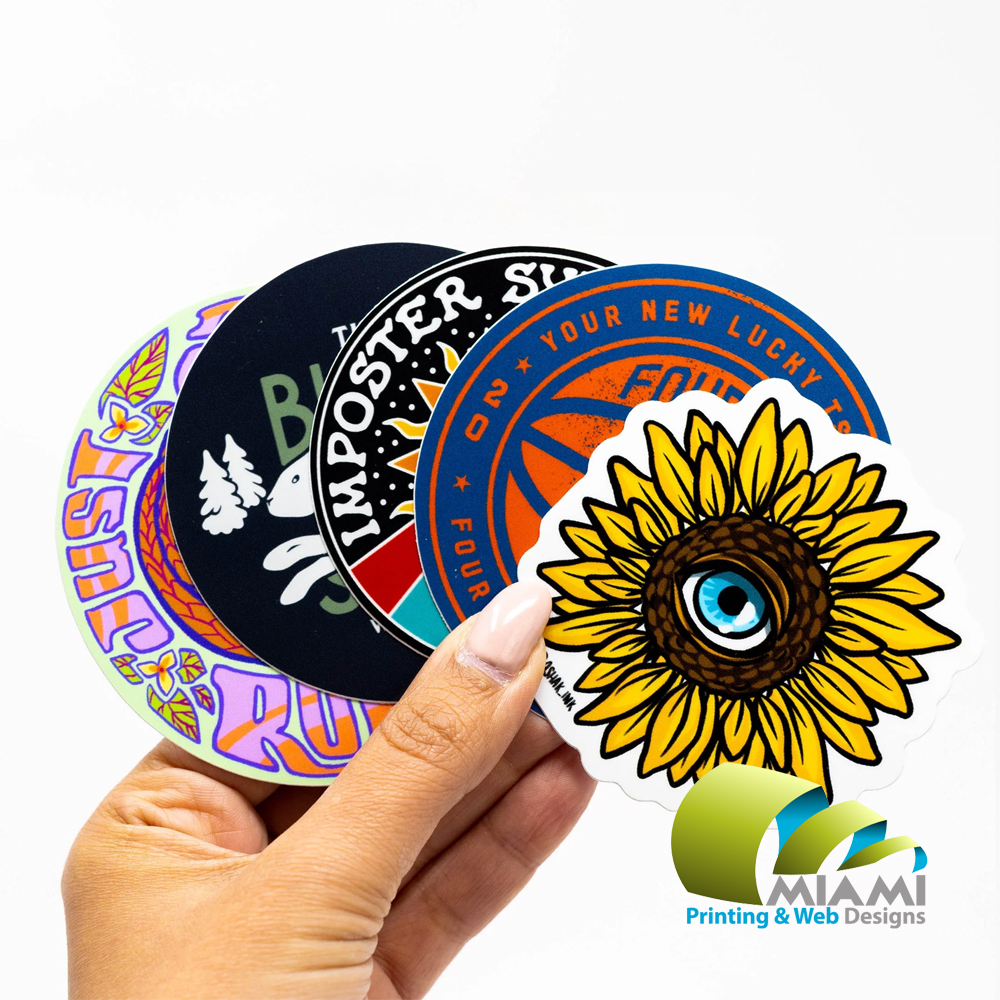 Premium Vinyl Stickers – Miami Printing and Web Designs