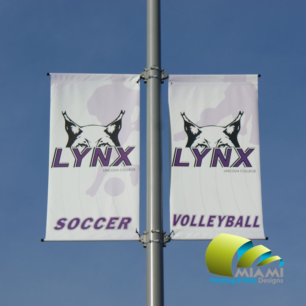 Pole Banners – Miami Printing and Web Designs