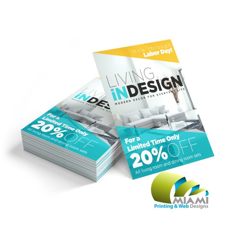 Promotional Flyer Printing – Miami Printing and Web Designs