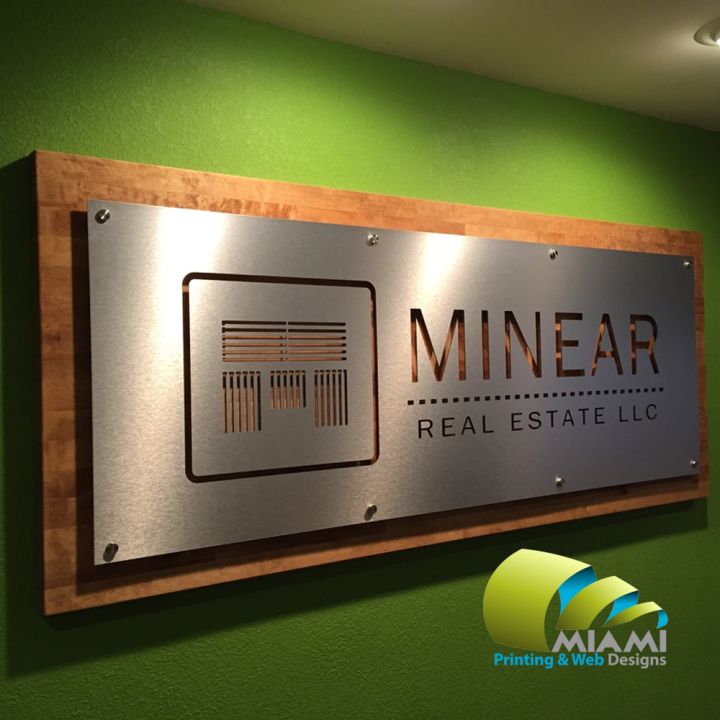 Aluminum Signs – Miami Printing and Web Designs