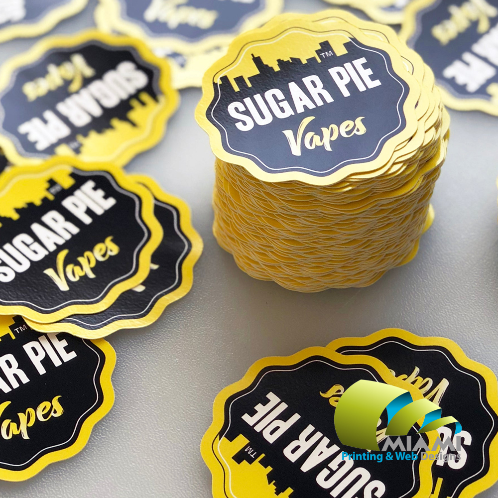 Premium Vinyl Stickers – Miami Printing and Web Designs